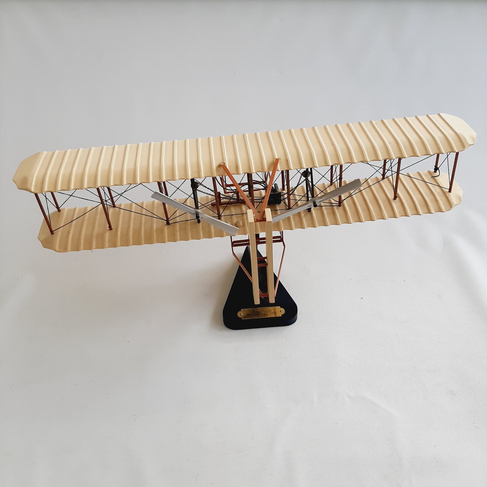 "The Wright Flyer" First Flight Desk Top Model Airplane Centennial Of ...