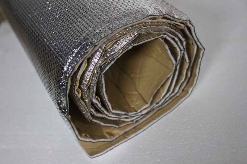 Universal Heat Shield Self Adhesive 100cm X 100cm Chev 327 350 383 400 ...