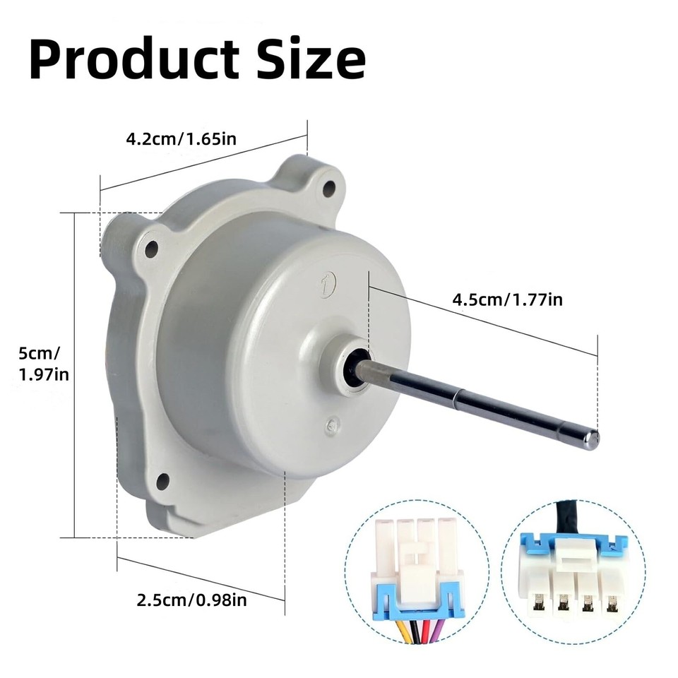 EAU65058313 Refrigerator Evaporator Fan Motor For LG For Kenmore ...