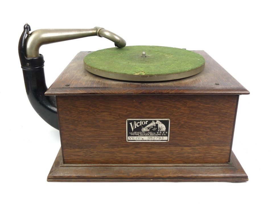 Antique 1920 Victor Talking Machine VV-IV A Victrola Phonograph Parts ...