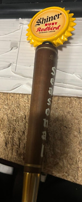 SHINER-------RUBY REDBIRD-------11 1/2" TAP HANDLE | eBay