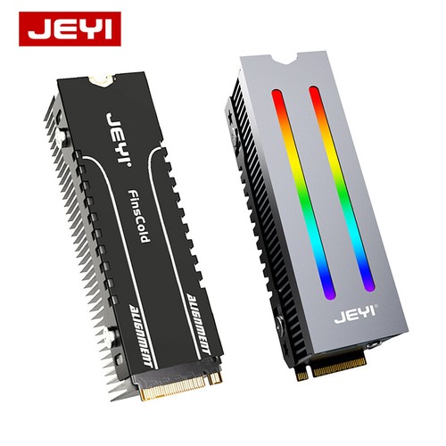 JEYI Heat Sink RGB Aura Sync Solid State Hard Disk Heatsink Computer ...