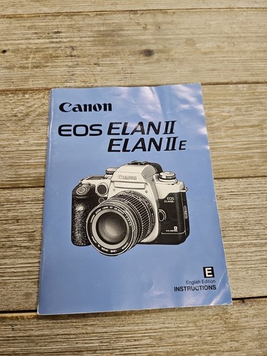 Canon EOS Elan II IIE 35mm FILM camera instruction owner's manual guide ...