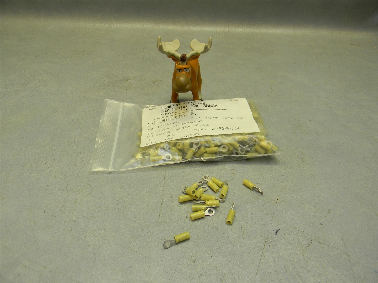 TE MS25036-145 Ring Terminal Lug 22-26 AWG #6 Bag of 300 | eBay