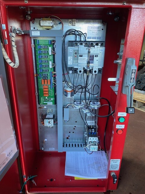 😎 TORNATECH 20 HP FIRE PUMP CONTROLLER 460 VAC 3 PHASE 300 PSI GPA-460 ...