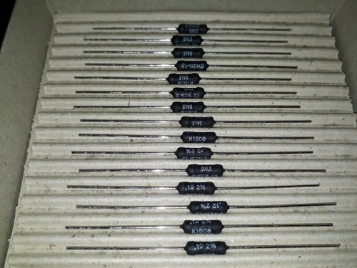 50pcs NEW Vishay/Dale 0R1 0.1R 4W CW-2B-13 2% Hi End TUBE AMP AUDIO ...