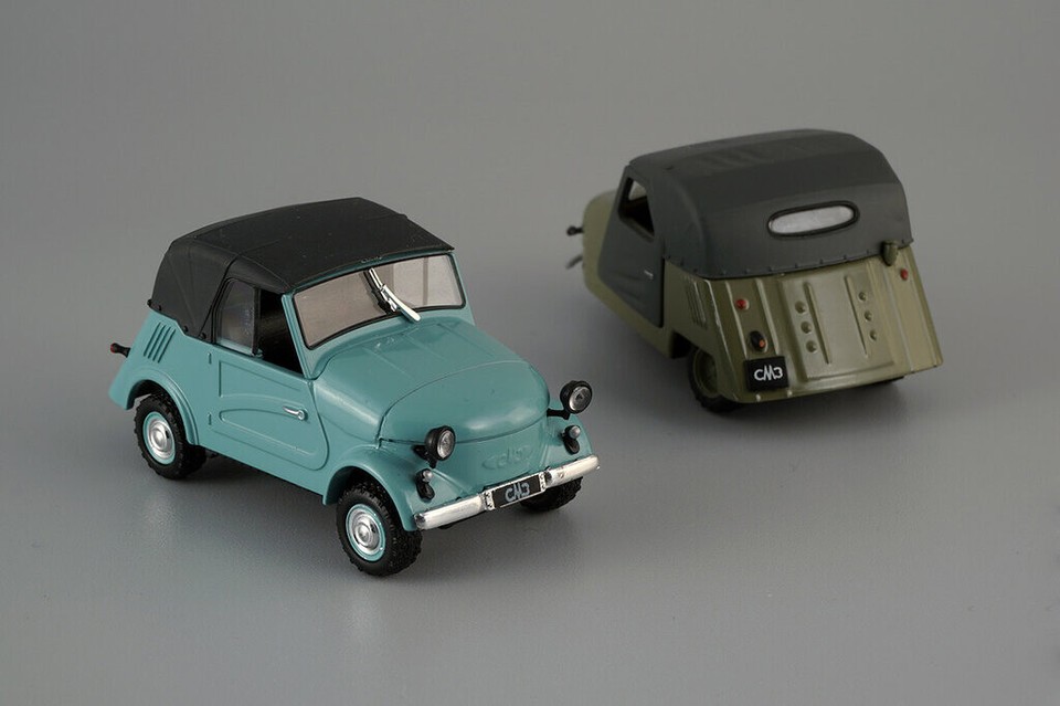 SMZ S3A Soviet SMZ Cycle Microcar USSR 1957 Year 1/43 Scale Diecast ...