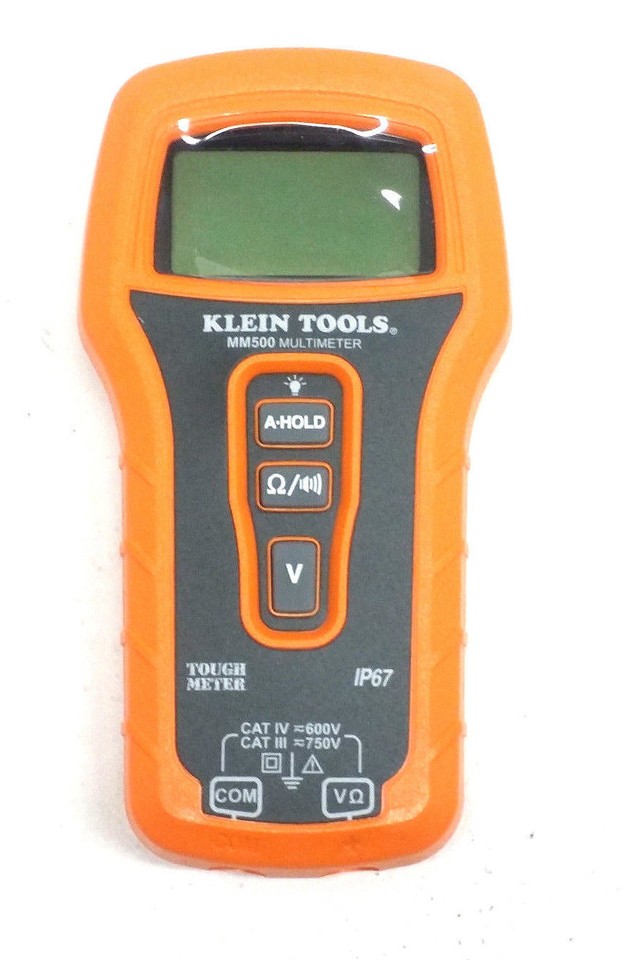 Klein Tools MM500 Auto Ranging Multimeter IP67 Dust and Waterproof ...