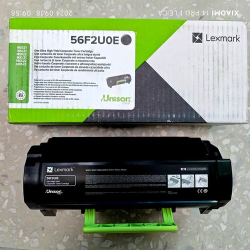 Original Lexmark 56F2U0E 56F2U00 25K Toner MS521 MS621 MS622 MX521 ...