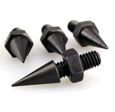 4 x Speaker spikes steel isolation M6 thread 31mm black plated | eBay