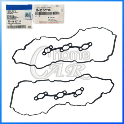 22441 3C710 Valve Cover Gasket Set For Hyundai Santa Fe Kia Sedona ...