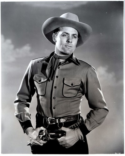 Allan "Rocky" Lane Movie TV Western Actor Orig 1940s PRESS PHOTO AL-13 ...