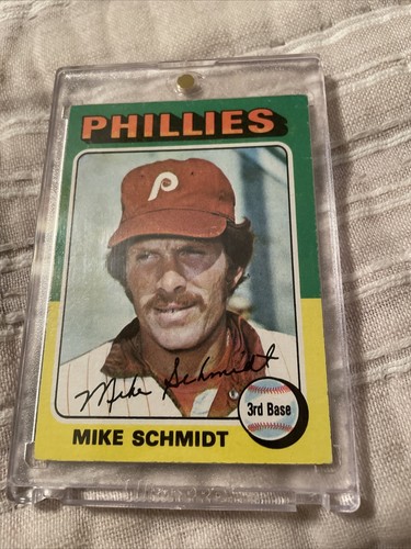 1975 Topps Mike Schmidt Philadelphia Phillies #70 Baseball Card | eBay