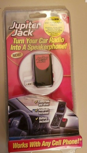 TeleBrands Jupiter Jack Turns a Car Radio into A speakerphone W/ 6 ...