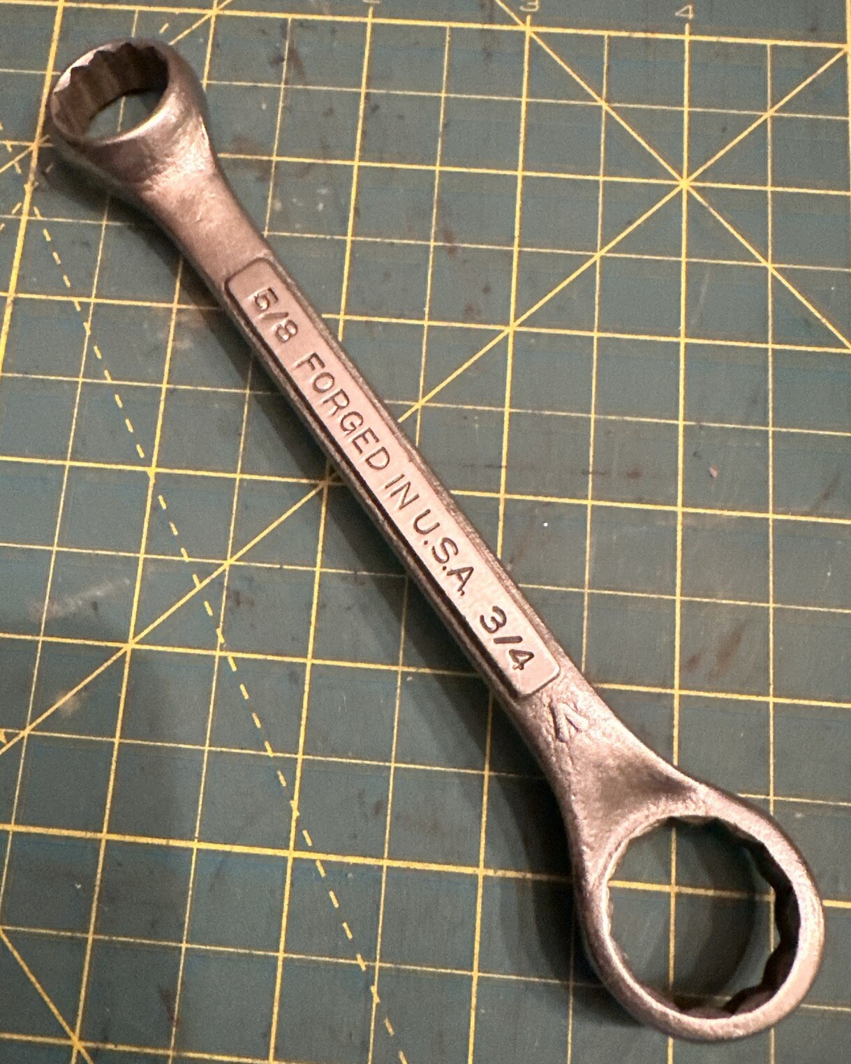 Vintage Craftsman Double Box End Wrench 5/8 x 3/4” 12 Point No. V 43862 ...