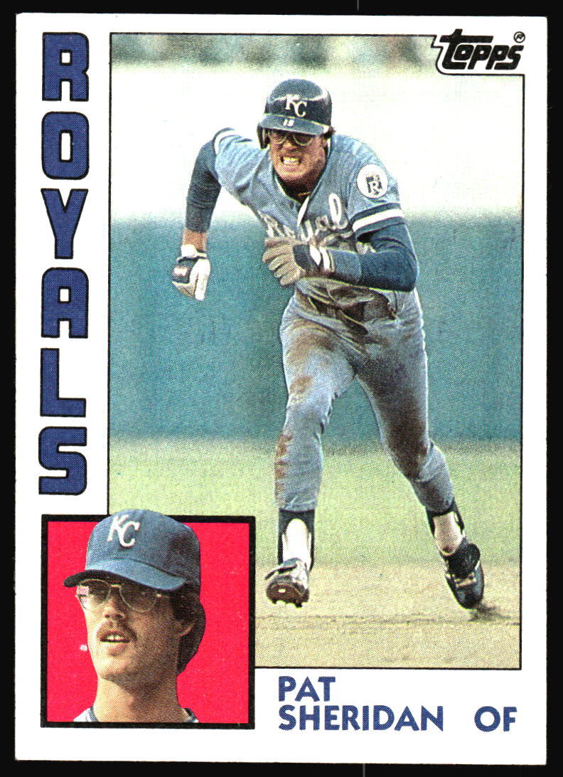1984 Topps Pat Sheridan Rookie #121 Kansas City Royals | eBay