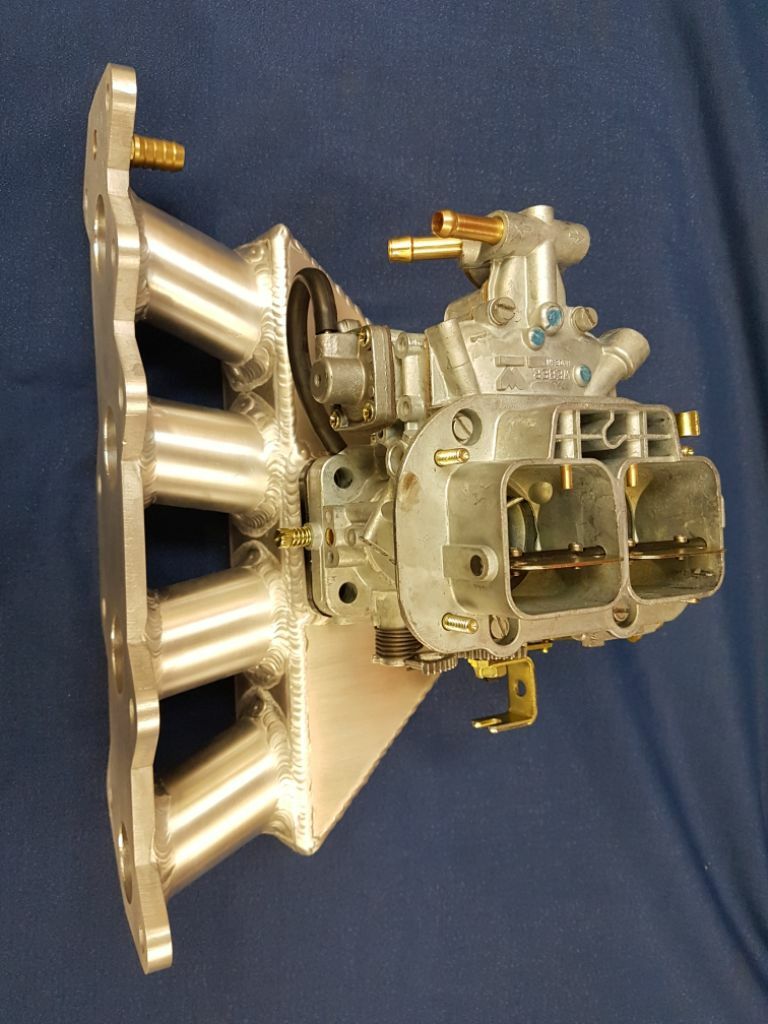 Ford Pinto Single Weber 48 IDF Carburettor inlet manifold | eBay