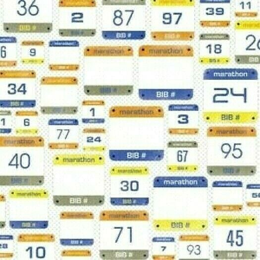 Marathon Numbers Bib Number Run Running Pace Time Place Karen Foster 12 ...