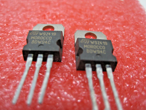 1pcs BDW94C Darlington Transistor Pnp 100V 12A 80W TO220 St ...