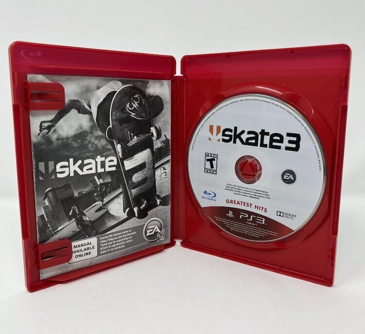 Skate 3 - Sony PlayStation 3 PS3 Manual Included Greatest Hits Tested⭐️ ...