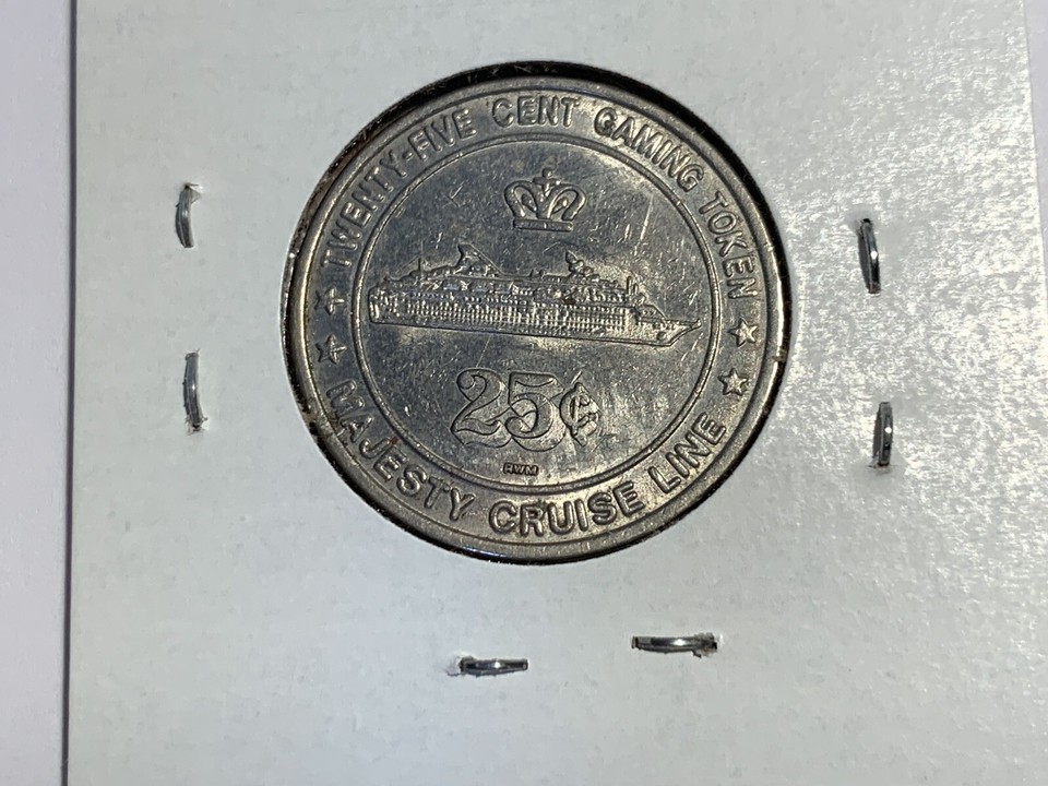 Majesty Cruise Line 25 Cent Gaming Token | eBay
