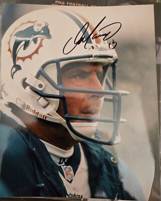 Dan Marino Signed 8x10 Photo Mounted Memories Autographed Auto ...