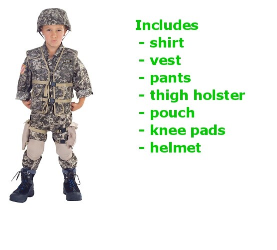 Army Ranger Boys Costume