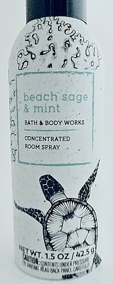 2 BATH & BODY WORKS BEACH SAGE & MINT CONCENTRATED ROOM SPRAY 1.5oz | eBay