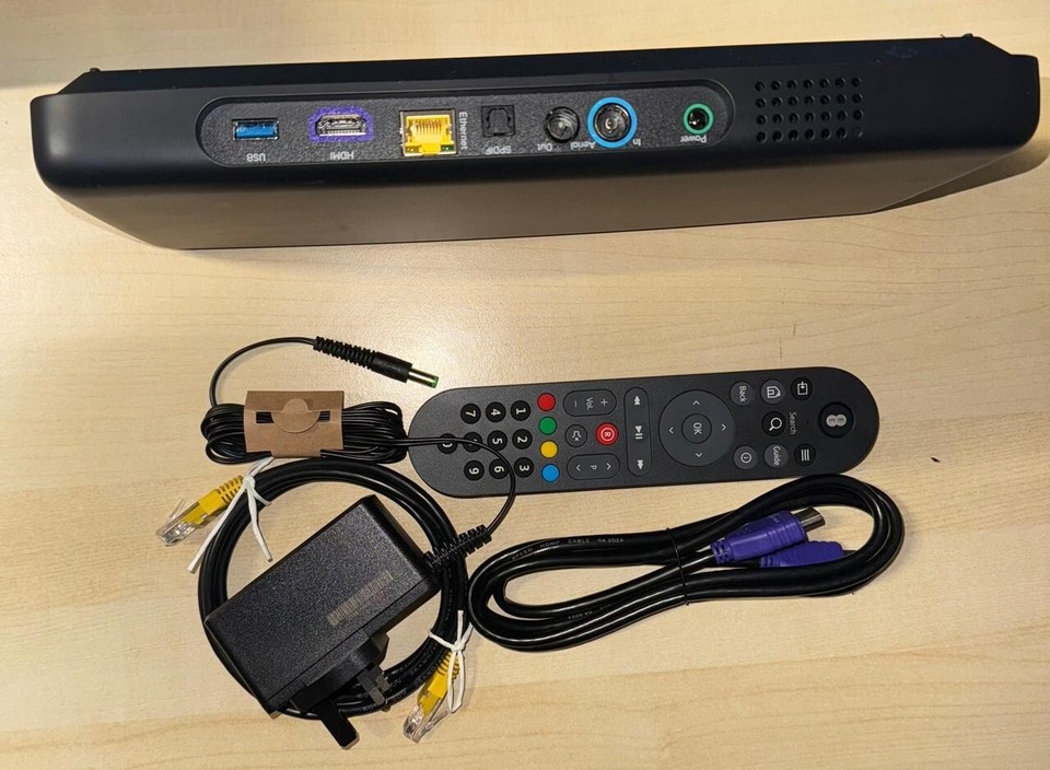 EE TV Pro 4K Freeview Set Top Box YouView 1TB DVR Dolby Atoms HDR ...