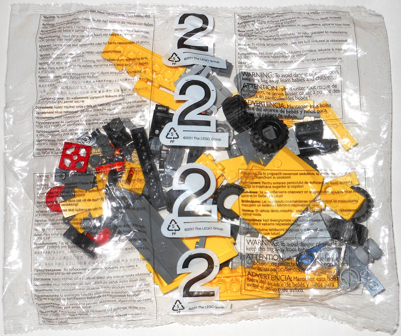 LEGO 60018 Cement Mixer - NEW SEALED BAG #2 ONLY - City Construction ...