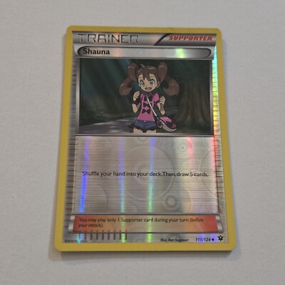 Shauna 111/124 Pokemon XY Fates Collide Reverse Holo | eBay