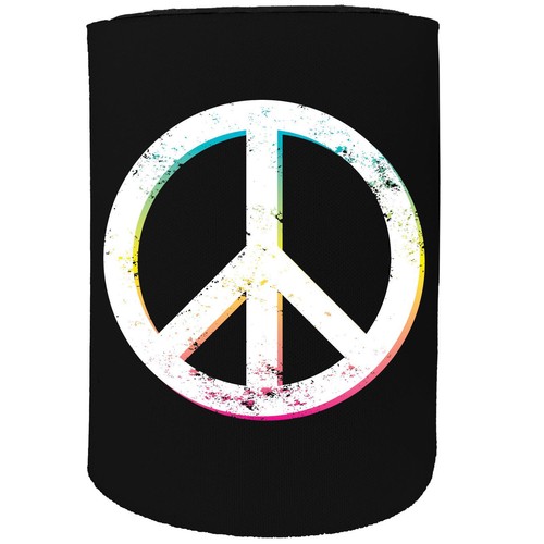 Stubby Holder - Peace Sign - Funny Novelty Christmas Gift Joke Beer Can ...