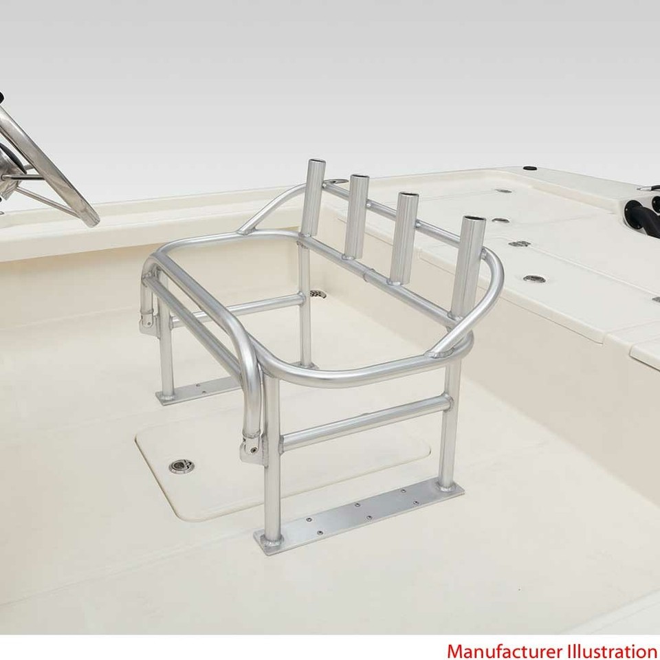Mako Boat Cooler Seat Frame 168831 | 21 LTS Leaning Post Anodized | eBay