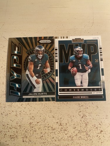 Jalen Hurts Prizm Hype & MVP Contenders(2) | eBay