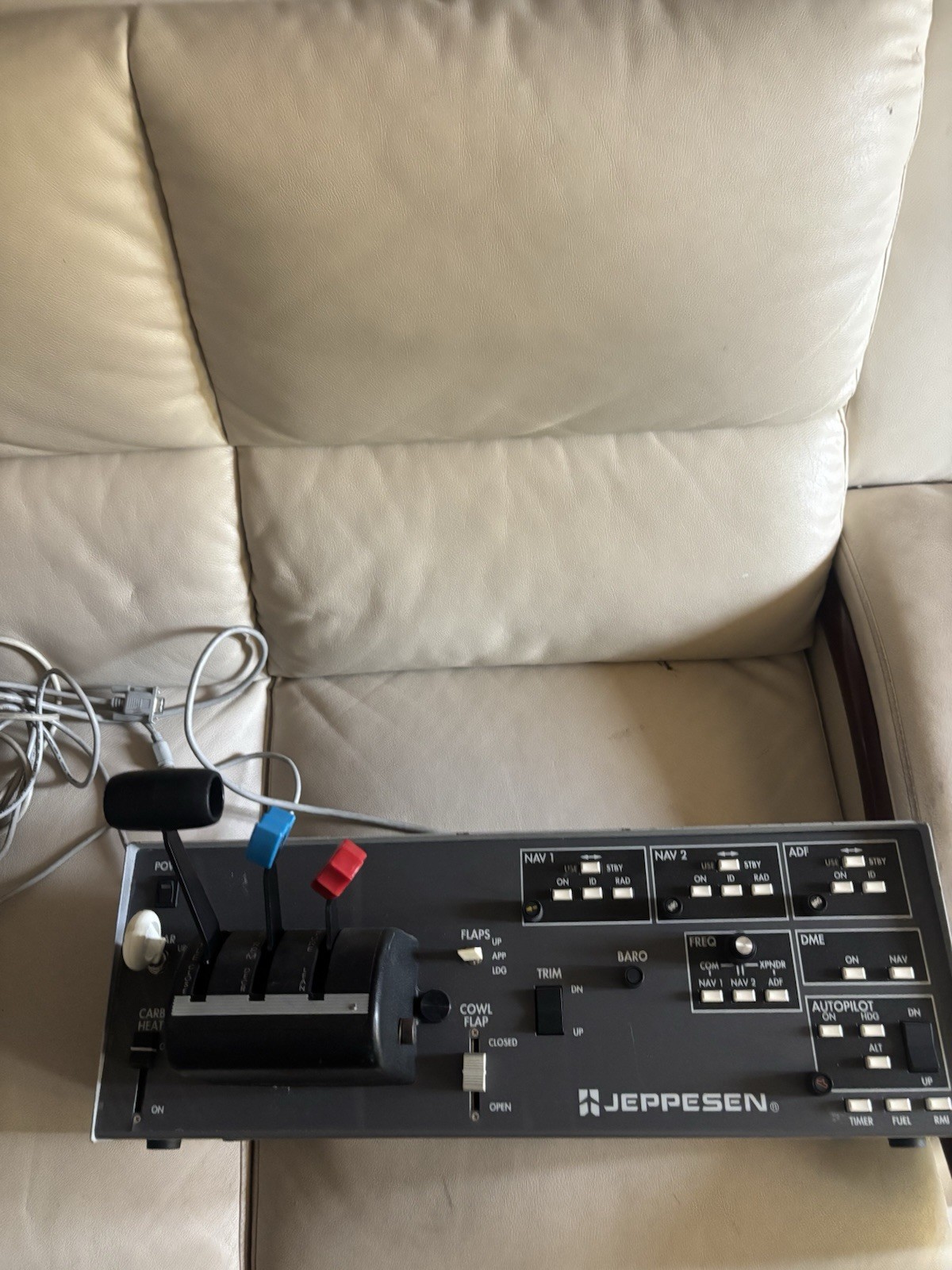 Jeppesen Precision Advanced Flight Simulator Controls FS-200 *RARE* | eBay