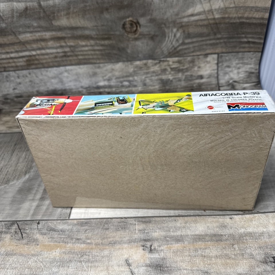 1973 Monogram 6844: Airacobra P-39 1/48 Scale Model Airplane (sealed) | eBay