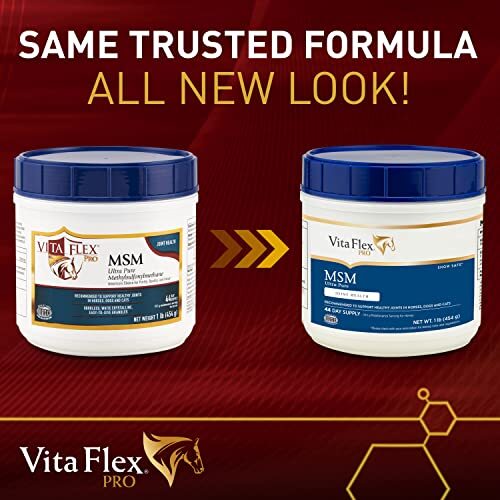 Vita Flex Pro Horse MSM Quality Joint Supplement, 1 Pound | eBay