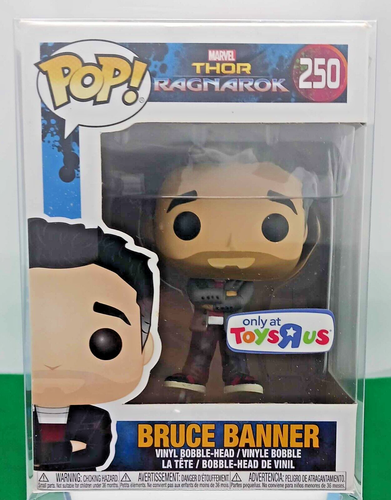 Funko POP! Marvel Thor Ragnarok Bruce Banner Toys R Us Exclusive #250 ...