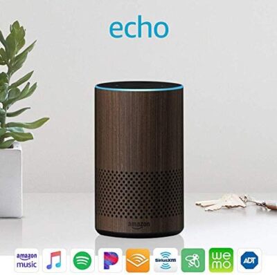 NEW Amazon Echo Alexa Premium Smart Speaker - WALNUT WOOD Limited ...