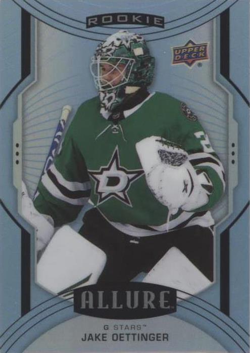 2020-21 Upper Deck Allure - Rookie SP Jake Oettinger #133 Double ...