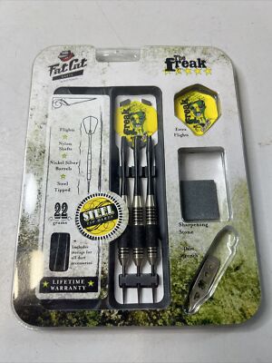 Fat Cat Darts by GtD Products THE FREAK Steel Tip Darts 22 gram with ...