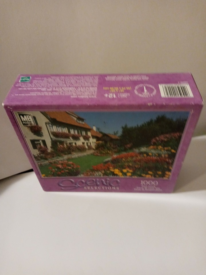 MB Puzzle Scenic Selections Home And Garden 1000 Piece Puzzle NO.49295 ...