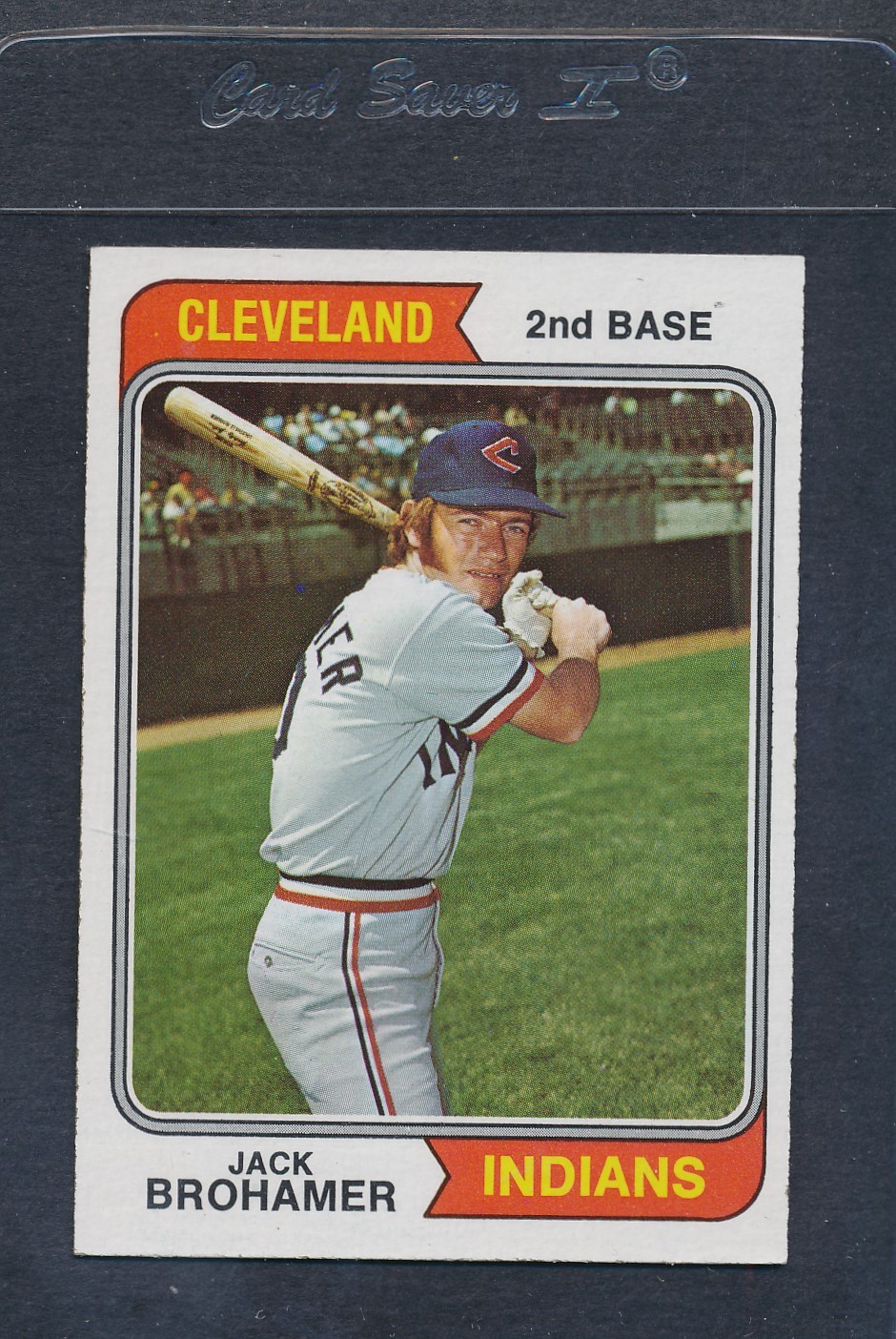 1974 Topps #586 Jack Brohamer Indians NM *1152 | eBay