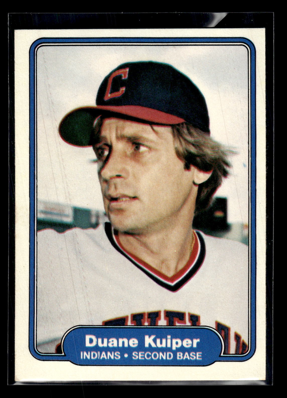 1982 Fleer Baseball #373 Duane Kuiper "Set Break" Mint Cleveland ...