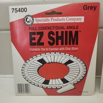 Alignment Camber/Toe Shim Rear Full Contact Dual Angle SPECIALTY ...