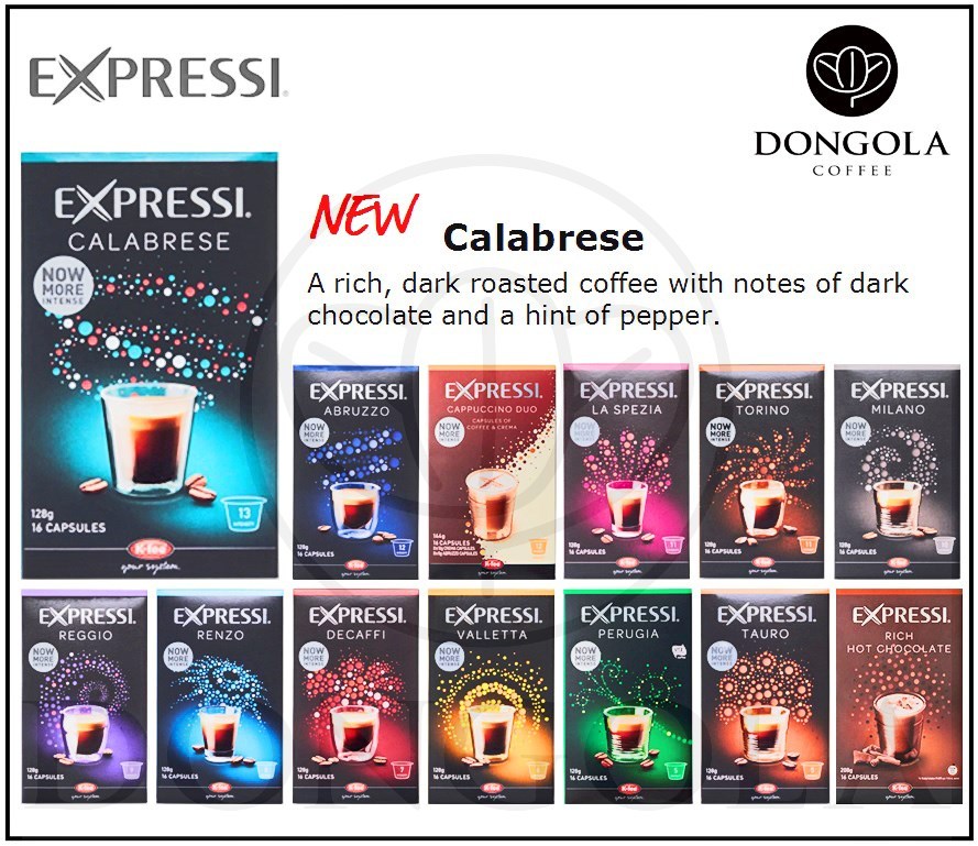 3 BOX (48) Expressi K-fee Automatic Coffee Machine Capsules Pods ALDI ...