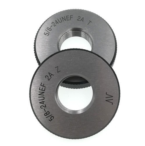 Thread Ring Gages 5/8-24 UNEF 2A Go NoGo Gage Gauge check inspect ...
