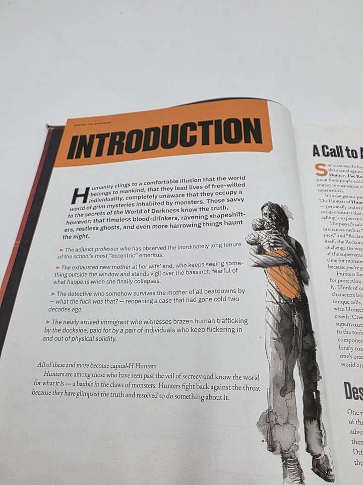 Hunter the Reckoning 5th Edition RPG Core Rulebook by Renegade Game ...