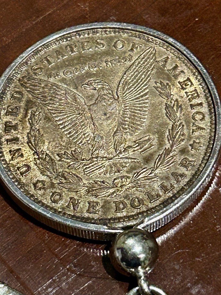 1921 Morgan Silver Dollar 90% Silver Key Ring | eBay