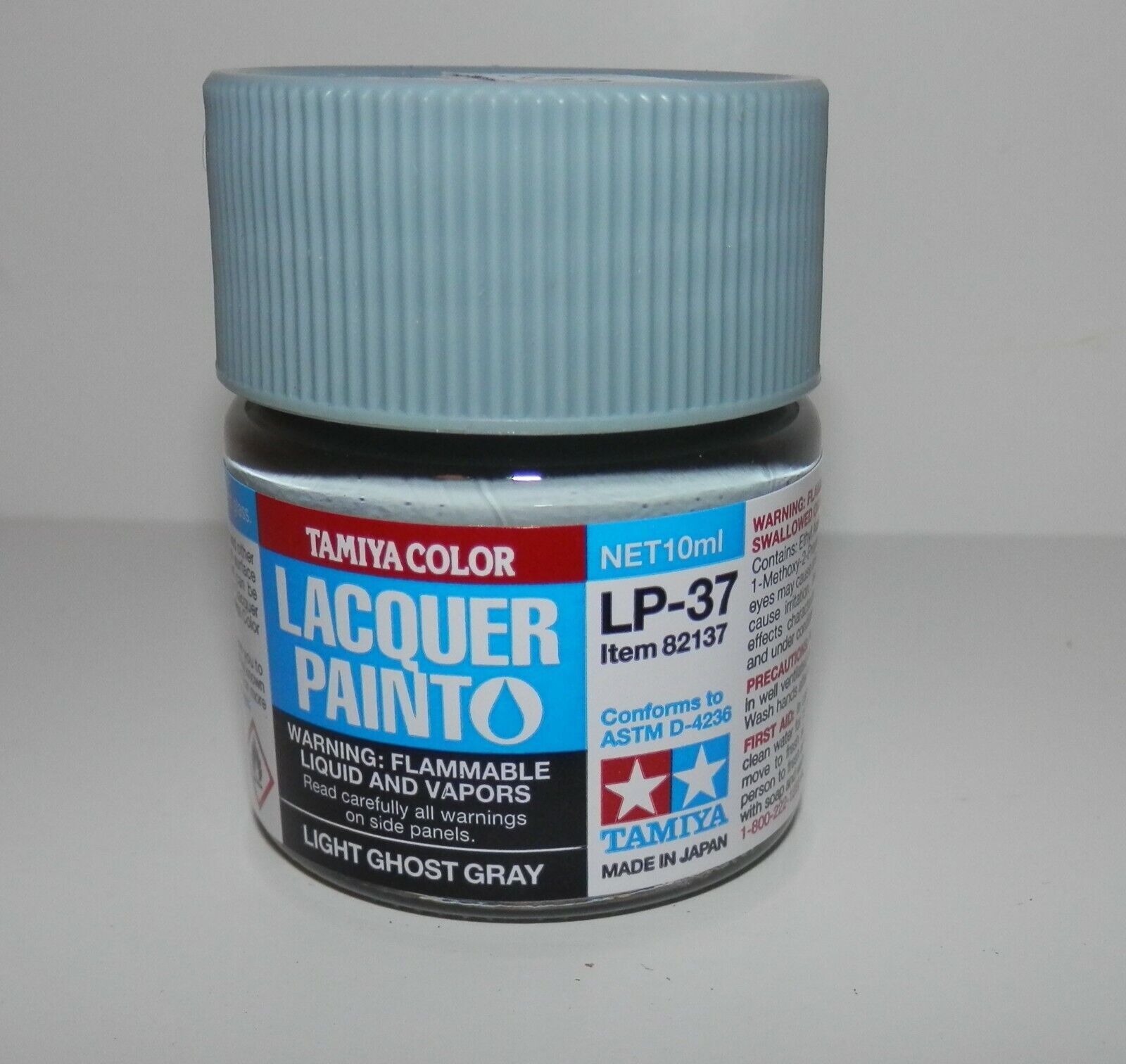 Tamiya Color Lacquer Paint Light Ghost Gray LP-37 (10 ML) #82137 NEW | eBay